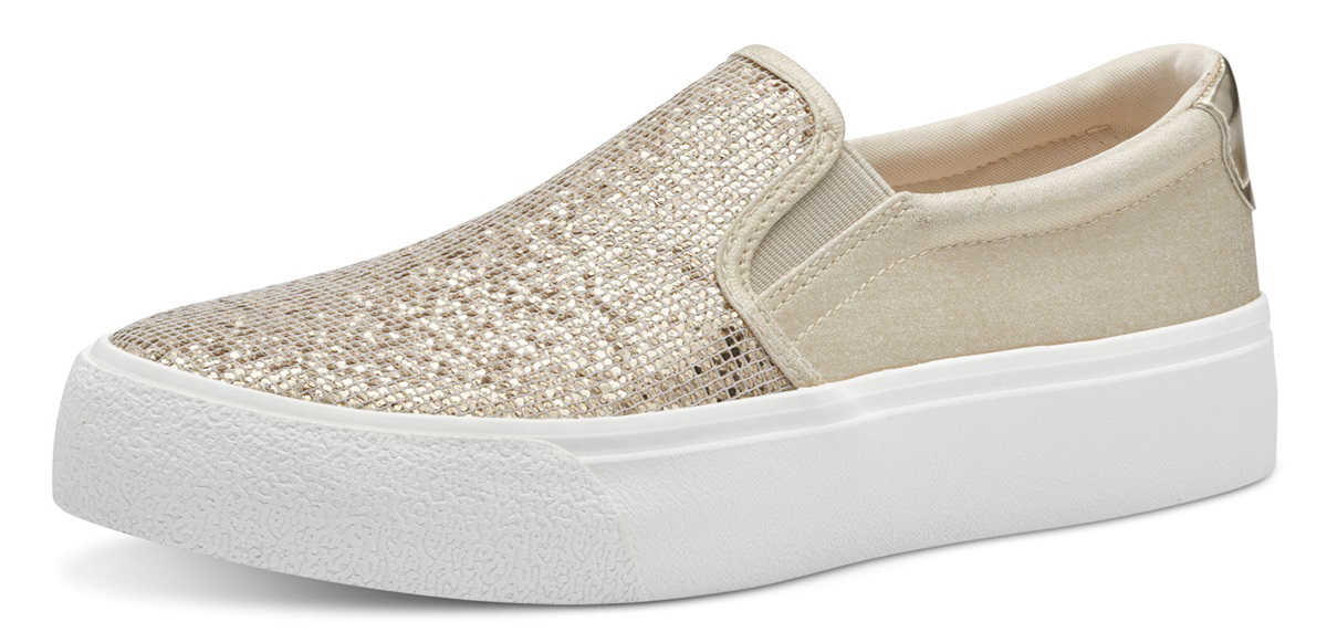 Tamaris 1-24718-42-967 Dámske mokasíny zlaté | Cooltopanky.sk - obuv ...