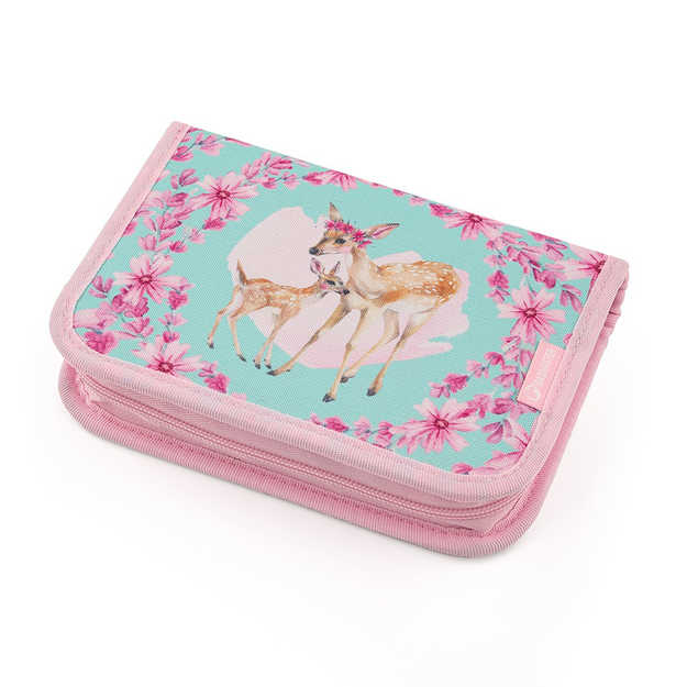 Bagmaster LUMI 23 Školský peračník - srnka a trakař ružový ...